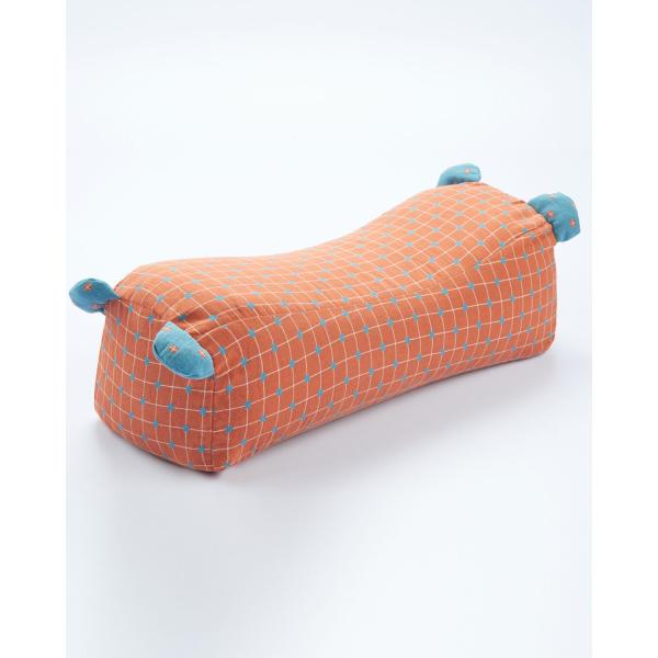 商品名: EDMILE そば殻枕 しっかりしたそばロール枕 首の背骨サポート 厚さの硬さをカスタマイズ可能 冷却そば殻枕 ベッドの腰サポートとして オレンジレッド 17インチ x 7インチ EDMILE Buckwheat Hulls Ro...