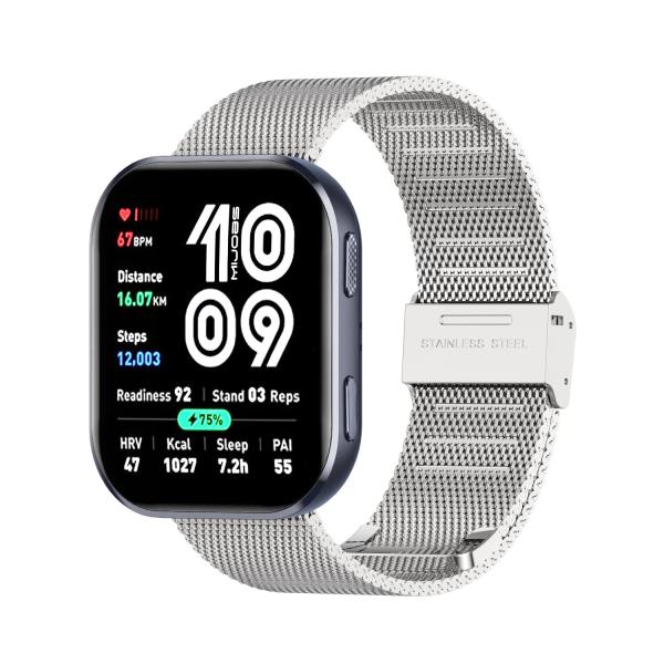 商品名: MIJOBS ストラップ Xiaomi Redmi Watch 5 Active/5 Liteストラップ用、22mmメタル調節可能ブレスレット Redmi Watch 5 Active/5 Lite用 MIJOBS Strap f...