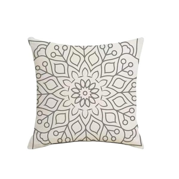 商品名:  AWHZngE Square Footstool Cover Cushion Cover Square Geometric Modern Gray Decorative Cushion Cover for Pillows Liv...