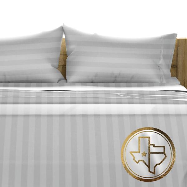 商品名:  TEXAS LINEN CO. 100% Egyptian Cotton Queen Sheets Set - Luxury Damask 1500 Thread Count Egyptian Cotton Sheets Que...