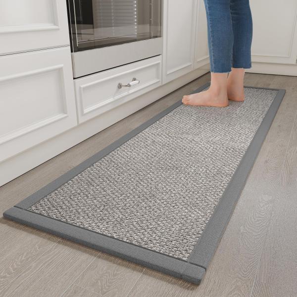商品名:  YDKGL Kitchen Runner Rugs Non Slip Washable Anti Fatigue, Super Absorbent 0.4" Thick Cushioned Long Kitchen Mats f...