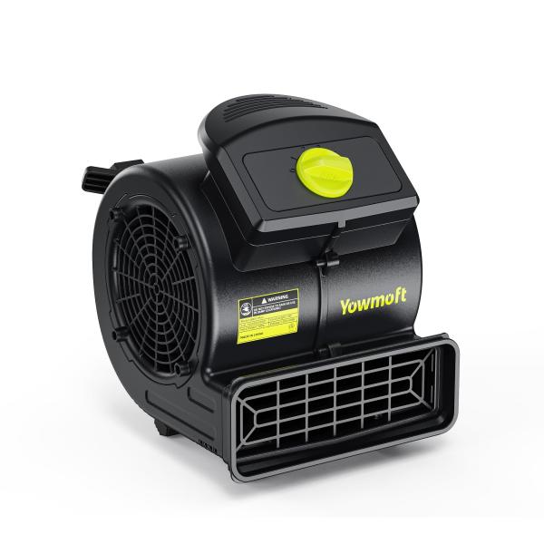 商品名:  YOWMOFT Air Mover, Powerful 100W Carpet Dryer for Cooling, 550 CFM Floor Drying Fan with 4-Speed &amp; 3 Blowing P...