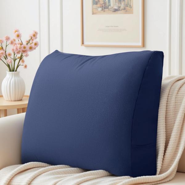 商品名: LELEFIDO (レレフィド) ソファ用背もたれ枕 ? ベッドレストバックピロー 取り外し可能なカバー付き 快適なバックピロー ベッドやソファに座って居間、寝室、家の装飾に LELEFIDO Back Support Pillo...