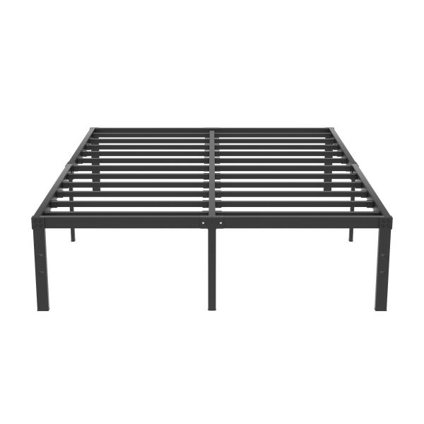 商品名:  VECELO 16" Full Size Metal Platform Bed Frame,Heavy Duty Steel Slat/Easy Assembly Mattress Foundation/No Box Sprin...