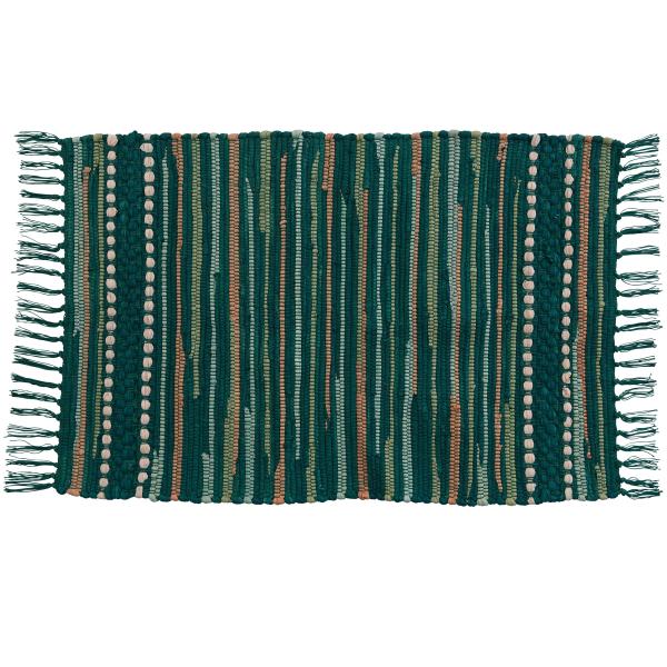 商品名:  Park Designs Rainforest Rag Rug 2' x 3', Multicolor Accent Rug for Entryway, Living Room, Kitchen, and Bedroom, Bo...