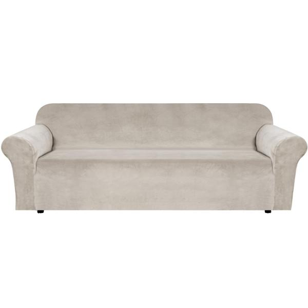 商品名:  H.VERSAILTEX Stretch Velvet Sofa Covers Large Couch Covers Furniture Protector Soft with Non Slip Elastic Bottom, ...