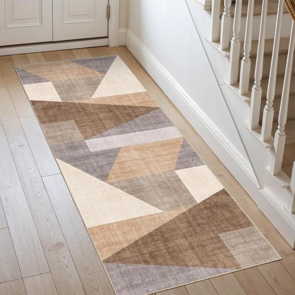 商品名:  Runner Rug Non Slip Hallway: 2x5 Washable Kitchen Runner Rugs for High Traffic Areas Modern Durable Long Hall Carp...