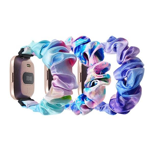 商品名: Xininyia Cubitt Teens/Cubitt Jrスマートウォッチバンド、シュシュ、かわいいプリント弾性ループバンド、ブレスレットストラップ交換用。 Xininyia Compatible for Cubitt Tee...