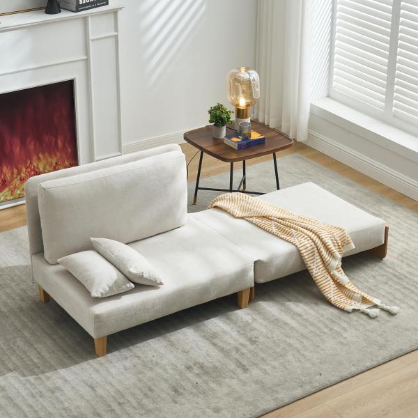 商品名:  SLEERWAY Large 3 in 1 Convertible Futon Sofa Bed Chair, 35" W Extra Wide Sleeper Chair Bed with Pull Out Couch Sma...