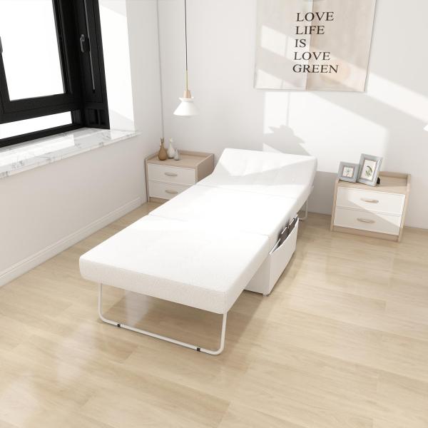 商品名:  LUMISOL Convertible Sofa Bed, 4 in 1 Multi-Function Folding Ottoman Sleeper Bed, Modern Convertible Chair Adjustab...
