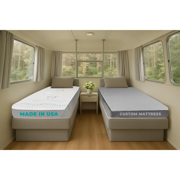 商品名:  Matini Custom Mattress High Density Upholstery Foam Cushion and Foam Pad for Beds, Sofas, Benches, RVs, and DIY Pr...