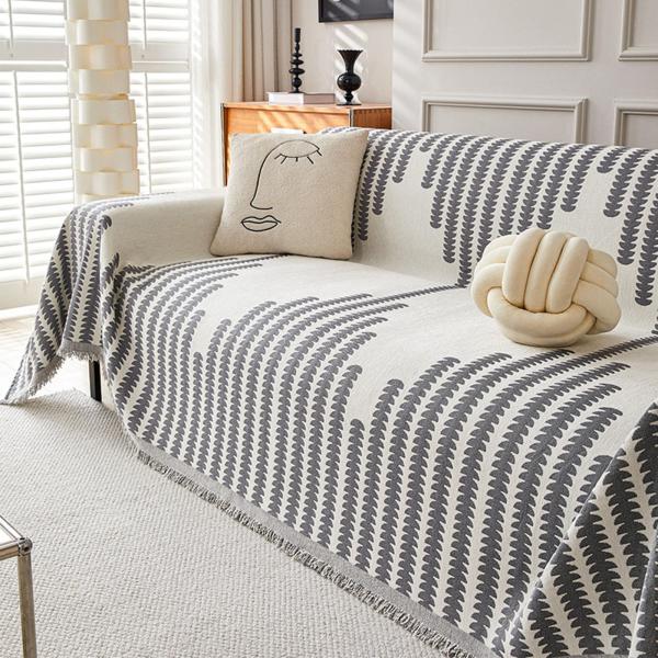 商品名:  Chenille Couch Cover Pet Friendly, Sofa Cover Washable, Reversible Chenille Sofa Cover for Sectional Sofa, Lovesea...