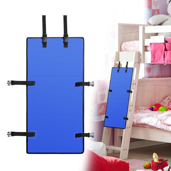 商品名: Boostree 二段ベッドはしごカバー、子供用二段ベッドガードパッド、子供がはしごを登るのを防ぐ、二段ベッドの階段、屋根裏階段、プールの階段に最適 - ブルー Boostree Bunk Bed Ladder Cover, Ki...