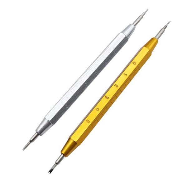 商品名: LINYUEARUI 腕時計修理ツール 腕時計ストラップ 分解 時計ストラップ ポインターウォッチ 調整針 ダブルヘッドスケール イヤーバッチ 分解と交換 2個 LINYUEARUI 2Pcs Spring Bar Tool Ki...