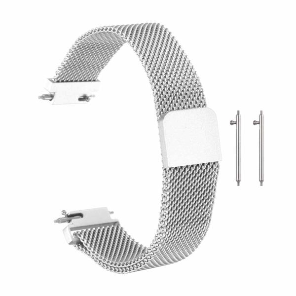 商品名: HARFINGTON ステンレススチールメッシュ腕時計バンド クイックリリースメタル交換用時計ストラップ 磁気バックル付き 男女兼用, 12mm, 非貴金属。, 宝石なし HARFINGTON Stainless Steel Me...