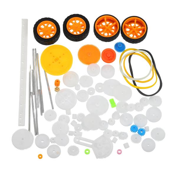 商品名:  MECCANIXITY Plastic Gears Set Small Motor Package Kit Module 0.5 for DC Motor DIY Accessories Model Toys RC Car Ro...