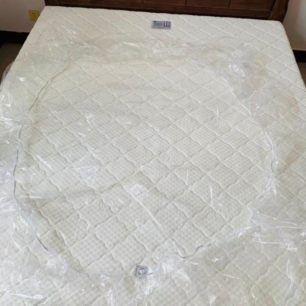 商品名:  Plastic Mattress Protector Vinyl Mattress Cover, Waterproof Fitted Sheet Bed Bed Cover Wipeable Wetting and Spill ...