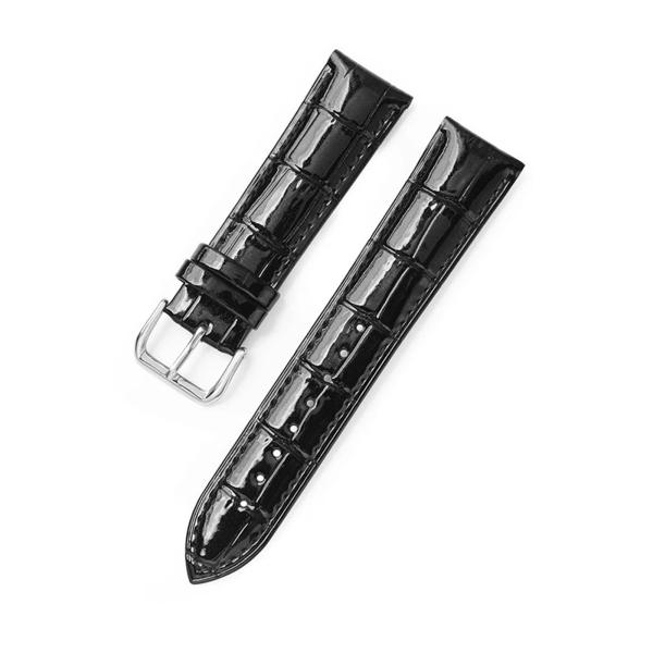 商品名:  CongYi 12mm 14mm 16mm 18mm 20mm 22mm Patent Leather Watch Band Replacement Genuine Leather Watch Strap Wrist Brace...