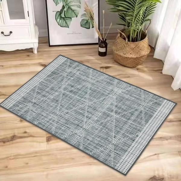 商品名:  Washable Rugs 20"x32" ? Non-Slip Trellis Indoor Door Mat for Entryway, Kitchen, Bathroom ? Low Profile Small Floor...