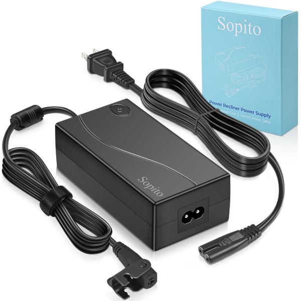 商品名:  Sopito Recliner Power Supply Wide 29V 2A AC/DC Adapter 100-240V with Longer Power Cord, 2-Pin Switching Transforme...