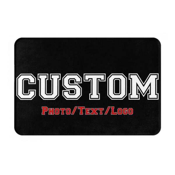 商品名:  Bulk Custom Rugs Add Your Own Logo Image Text Photo Personalized Area Carpet Rug Floor Mats for Bedroom Kitchen Bu...
