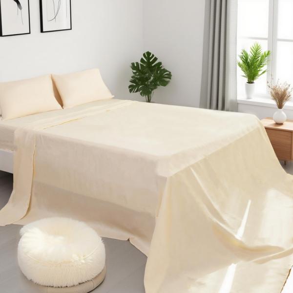 商品名:  OTR ORVETEX Full Size Bed Sheet Set - 4 Piece Luxury Comfy Bed Sheet Set for Campers, Includes 1 Fitted Sheet, 1 F...