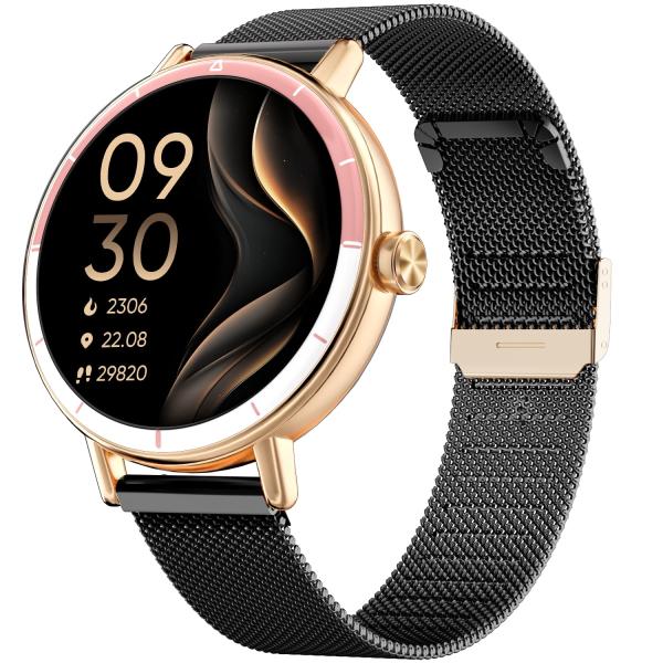商品名:  TOOBUR Smart Watch for Women with Two Bands, Fitness Tracker Watch, Heart Rate Monitor, Step Counter, Android &amp...