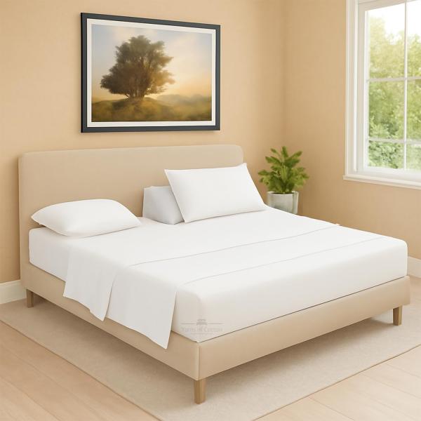 商品名: スプリットヘッドフレックス 1枚 調節可能なベッド用フィットシーツ カリフォルニアキング 91.4 cm 上から分割 100%エジプト綿 600スレッドカウント 45.7 cm ディープポケット、スーパーソフト しわ防止、ホワイト...