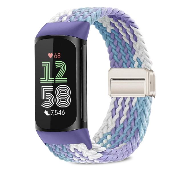 商品名:  VanHooc Magnetic Braided Watch Bands Compatible with Fitbit Charge 6/Fitbit Charge 5 for Women and Men,Smartwatch ...