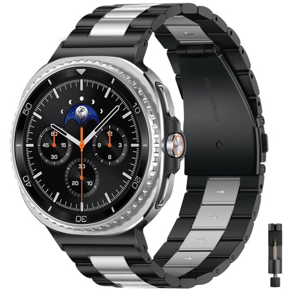 商品名:  BandRain Metal Bands Compatible with Samsung Galaxy Watch 8 Classic Band 46mm, Galaxy Watch 8 Band 44mm 40mm, Busi...