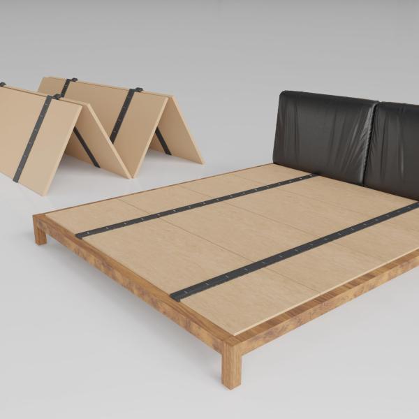 商品名:  Treaton, Folding Bunkie Board ? Low-Profile 74″ x 53″ Mattress Support Platform for Daybeds, Bunk Beds, Futons &am...