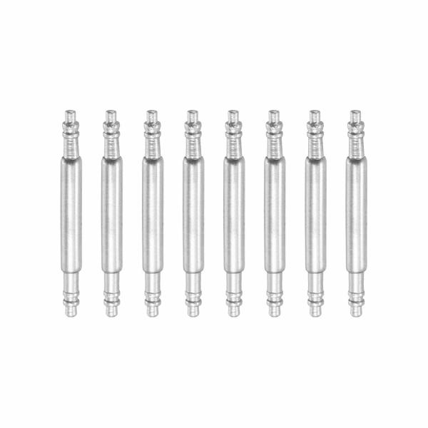 商品名: HARFINGTON 8個 10mm 腕時計スプリングバー 厚さ1.5mm バンドピン ダブルフリンジ ステンレススチール 交換用ピン 時計バンドリンク用 HARFINGTON 8pcs 10mm Watch Spring Bar...