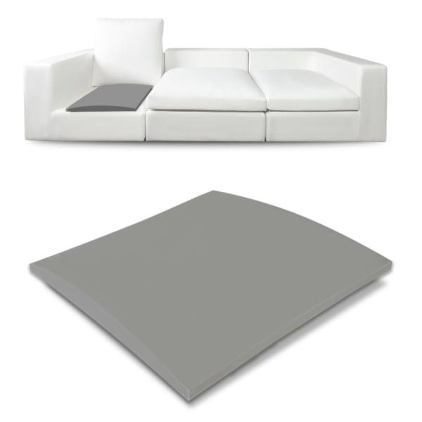 商品名: weosz カウチクッションサポート 22インチ x 22インチ ソファサポート たるんだシートサポーター 垂れ下がったパッドの下 40D 硬めのフォームリフター 垂れ下がったソファ用 (グレー(1個セット)、22インチ x 22...