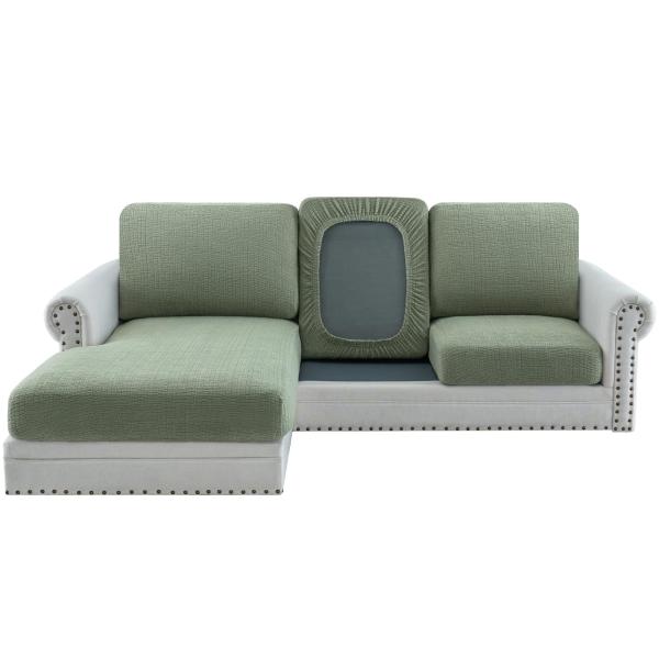 商品名:  H.VERSAILTEX Super Stretch Individual Jacquard Couch Cushion Covers Furniture Protector Spandex Anti-Slip Soft Thi...