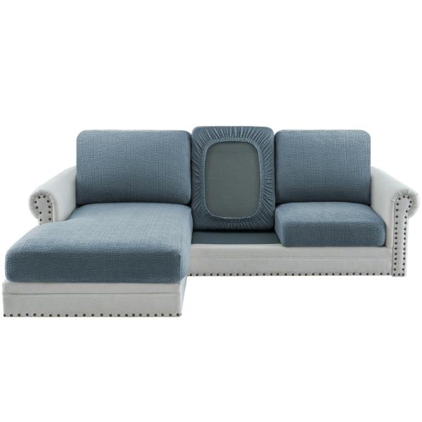 商品名:  H.VERSAILTEX Super Stretch Individual Jacquard Couch Cushion Covers Furniture Protector Spandex Anti-Slip Soft Thi...