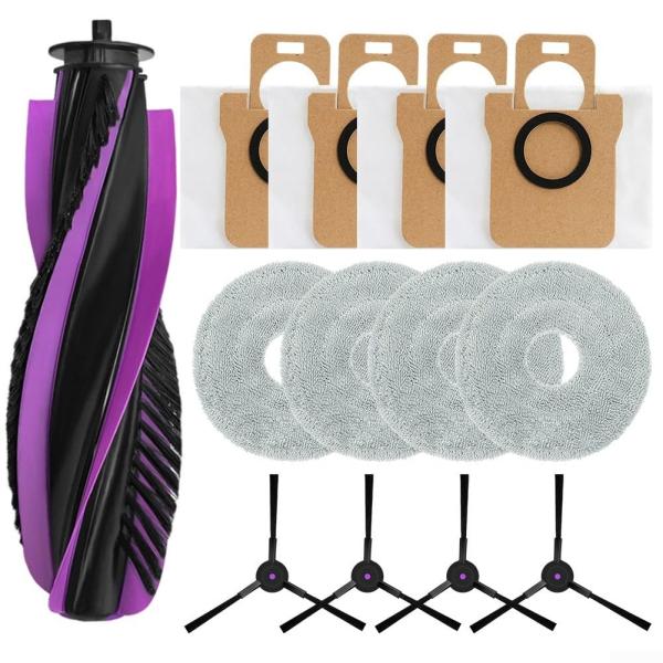 商品名:  Main Roller Brush Side Brushes Mop Cloths Dust Bags Replacement Parts Kit Fit For JONR For P20 Pro Robot Vacuum Cl...