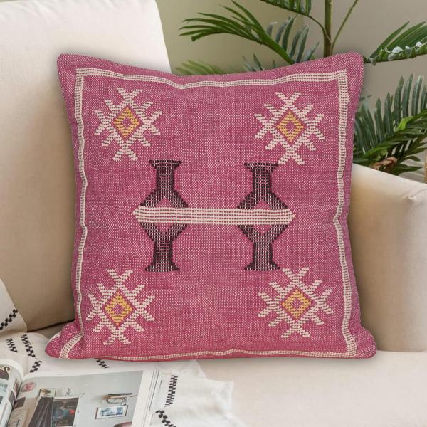 商品名:  Radharani Arts 100% Cotton Handmade Decorative Sofa Pillow Cover for Home Decor Authentic Sabra Beautiful Cushion ...