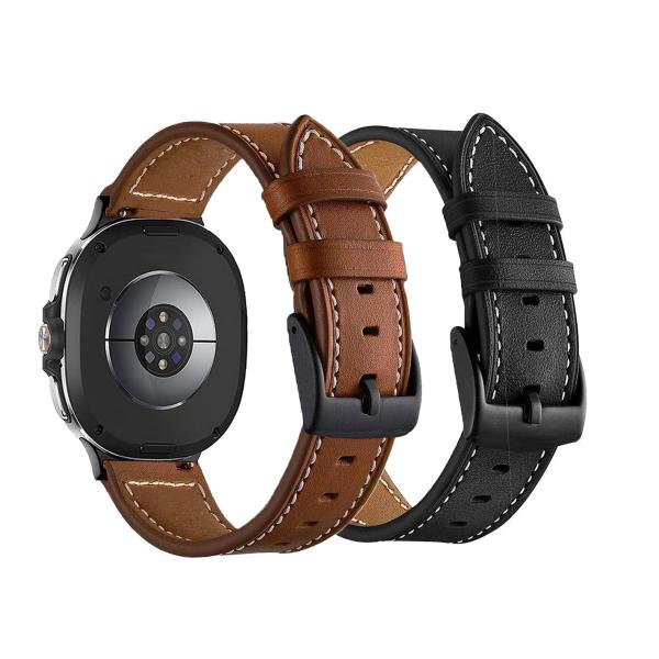 商品名:  YEEJOK Compatible for Samsung Galaxy Watch 8 Bands Classic 46mm/Galaxy Watch 8 40mm 44mm Bands Leather Watch Strap...