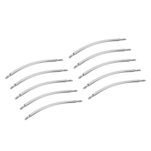 商品名: HARFINGTON 腕時計バンドピン 30mm カーブスプリングバーピン 直径1.8mm ステンレススチール ダブルフランジエンドリンク修理キット 腕時計バンドブレスレット用 10個 HARFINGTON 10pcs Watch...
