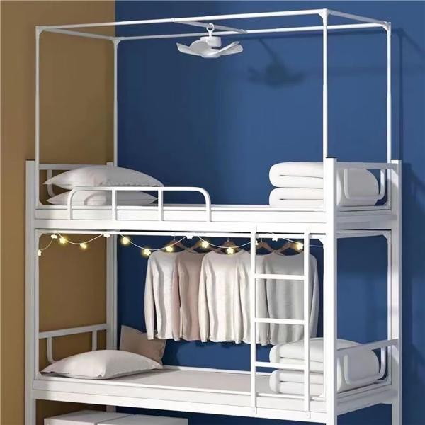 商品名:  KVTUYC Bunk Bed Tent Canopy, Retractable Bed Canopy Frame Post Carbon Steel Top Bunks Bed Canopy, Mosquito Net Bed...