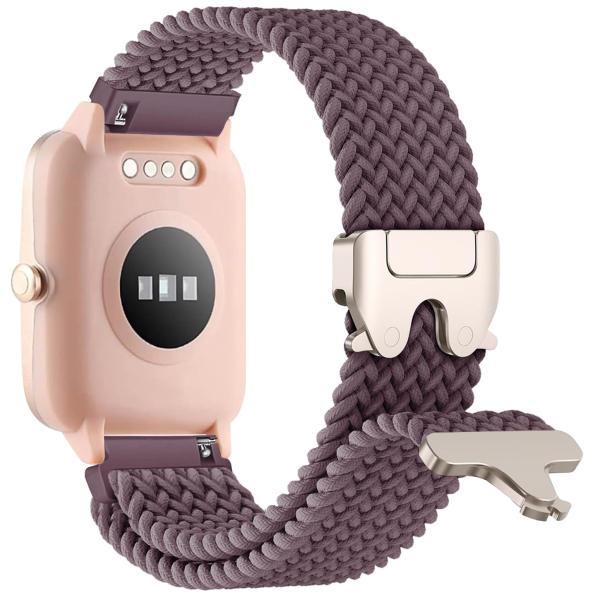 商品名:  Znyziha Braided Bands Compatible with FITVII Nexa 1.57 inch Smart Watch, Parachute Buckle Soft Stretchy Nylon Band...