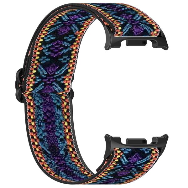 商品名: Samsung Galaxy Watch 8用ストレッチバンド 40mm 44mm Galaxy Watch 8 Classic 46mm スマートウォッチ(パープル) Stretching Band Compatible wit...
