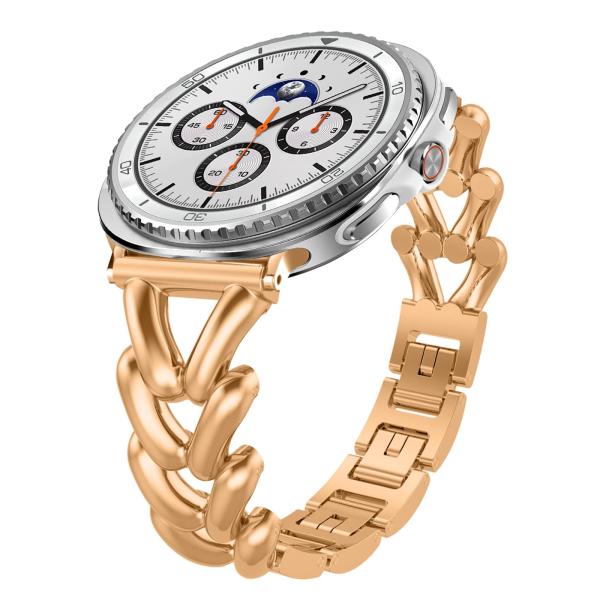 商品名:  VanHooc Metal Watch Bands Compatible with Galaxy Watch 8 40 mm 44 mm/Watch 8 Classic 46mm 2025, Elegant Slim Metal...