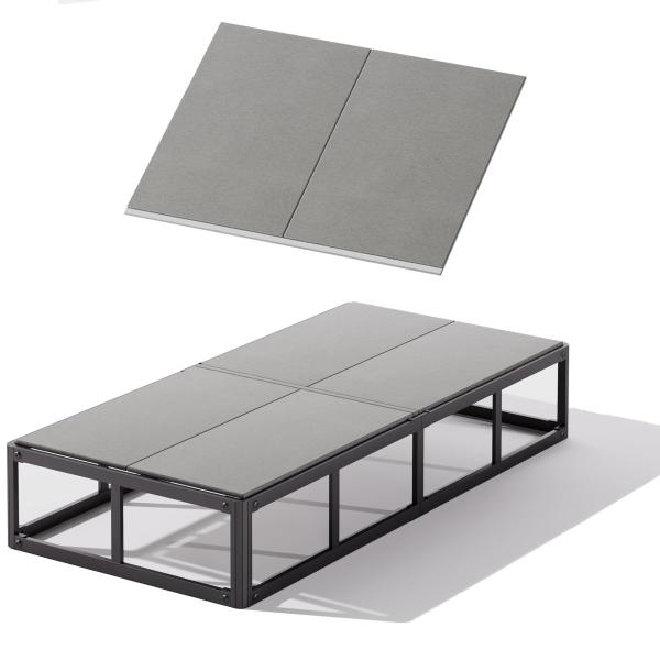 商品名: RLDVAY バンキーボード ツイン ノンスラット間隔デザイン 薄型ベッドボード - マットレス下をサポート 軽量/通気性/ノイズ最小化 バンキーボード 厚さ8mm ベッド下サポート RLDVAY Bunkie Board Twi...