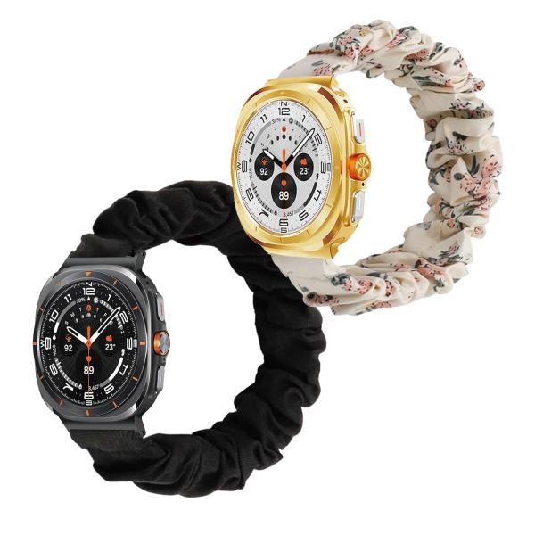 商品名:  Scrunchie Bands for SAMSUNG Galaxy Watch Ultra 47mm LTE AI Smartwatch for Women, Elastic Nylon Strap Replacement S...