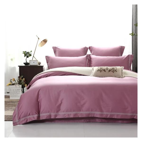 商品名:  ZHOUYANB Egyptian Cotton Duvet Cover Fitted Bed Sheet Premium Super Soft BSet King Size 4pcs Four Pieces Set(greyf...