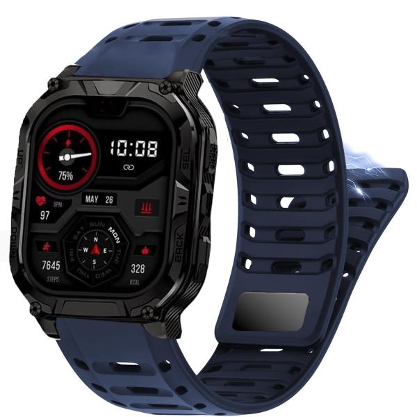 商品名: Lamshaw CARBINOX Blazeバンド 防汗 スポーツシリコン 通気性 ユニ ストラップ Carbinox Vortex BlazeRound Blaze S BlazeSquare、X-Ranger、Vestaスマー...