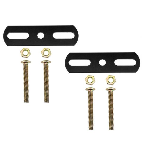 商品名: PIYANYO メタルメンディングプレート スチールベッドフレームメンテナンスキット 固定ベッドフレーム修理用ボルト付き センターレッグプランク 補強 ストレート 補助組立部品 2セット PIYANYO Metal Mending...