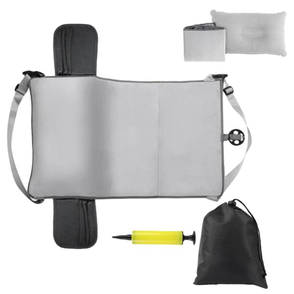 商品名:  CNAFGBGG Toddler Airplane Bed, 19x31 Inch Non-Slip Comfort Inflatable Toddler Travel Bed with Pillow &amp; Pump &a...