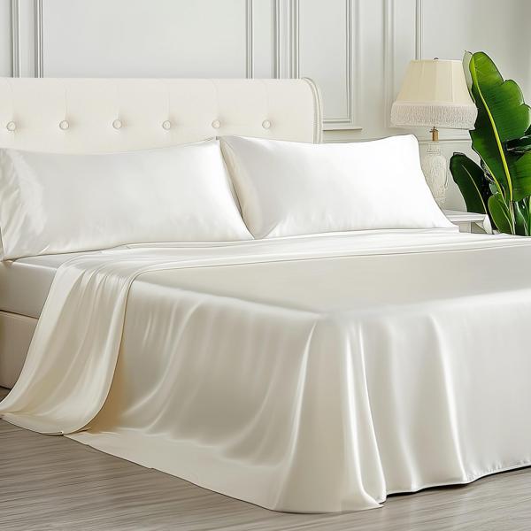 商品名:  Viscose Derived from Bamboo, Soft Cooling Bedding with Silky Smooth Finish,16" Deep Pocket, Hypoallergenic, Breath...